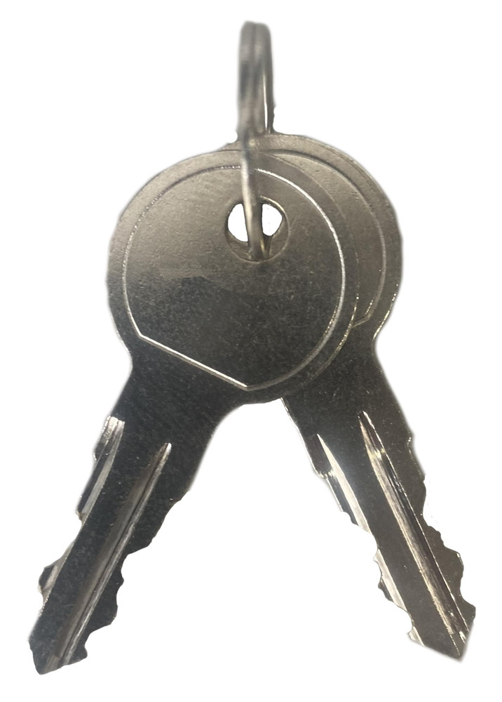 Buy Prorack NR052 Replacement Bar Keys Qty 2 online at Marine-Deals.co.nz