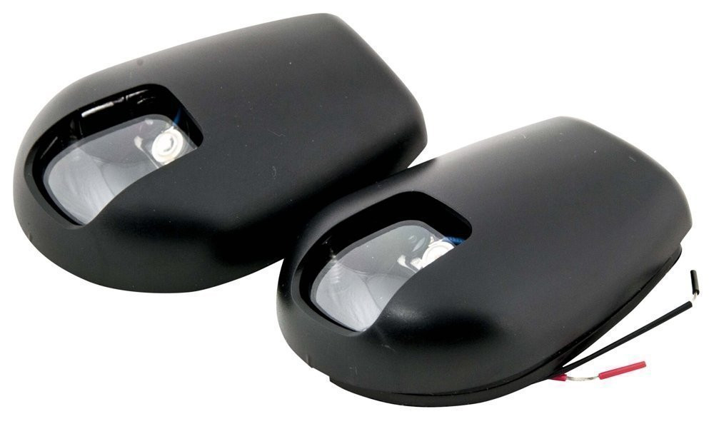 Seaworld Port and Starboard Navigation Lights Black 12V - Port ...