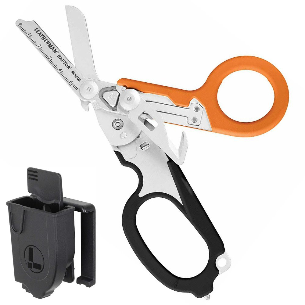 Buy Leatherman Raptor Rescue Folding Shears 4.8cm Black/Orange online ...