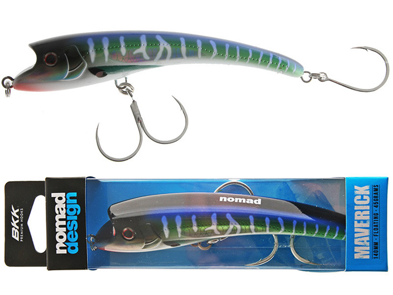 Buy Nomad Design Maverick Topwater Lure 140mm 45g Spanish Mackerel ...
