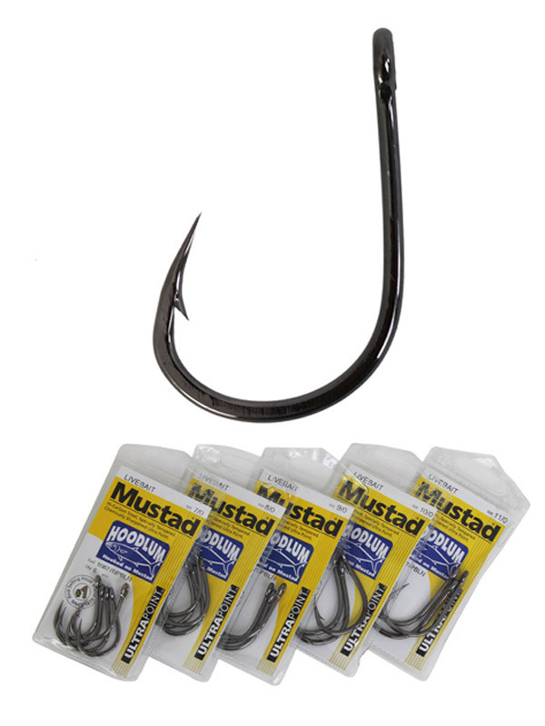 Buy Mustad 10827BLN Hoodlum Assist Jigging Live Bait Hooks online at ...