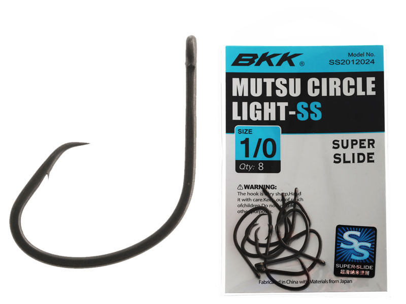 Buy BKK Mutsu Light Circle Hooks 1/0 online at Marine-Deals.co.nz