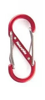 Naturehike S-Shape Dual Carabiner Red Small Qty 4 - Carabiners ...
