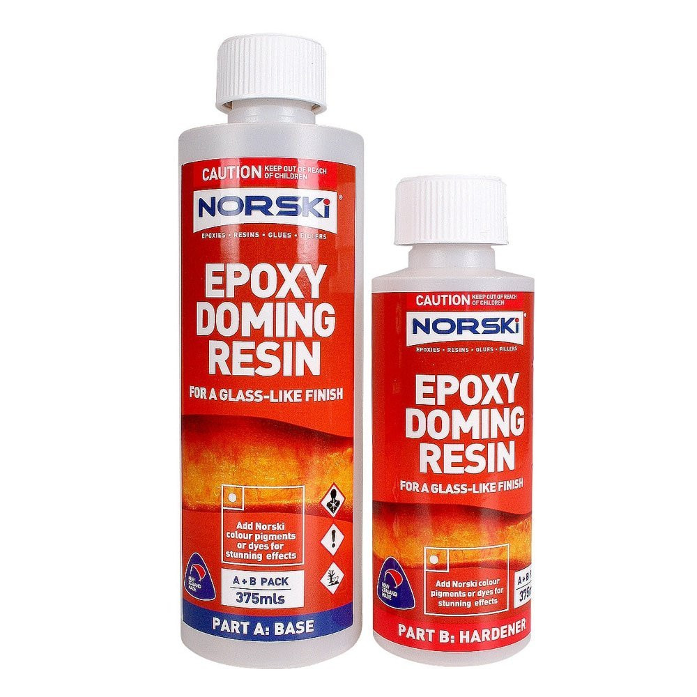 Buy Norski Epoxy Doming Resin Liquid Glass 375ml online at Marine-Deals ...