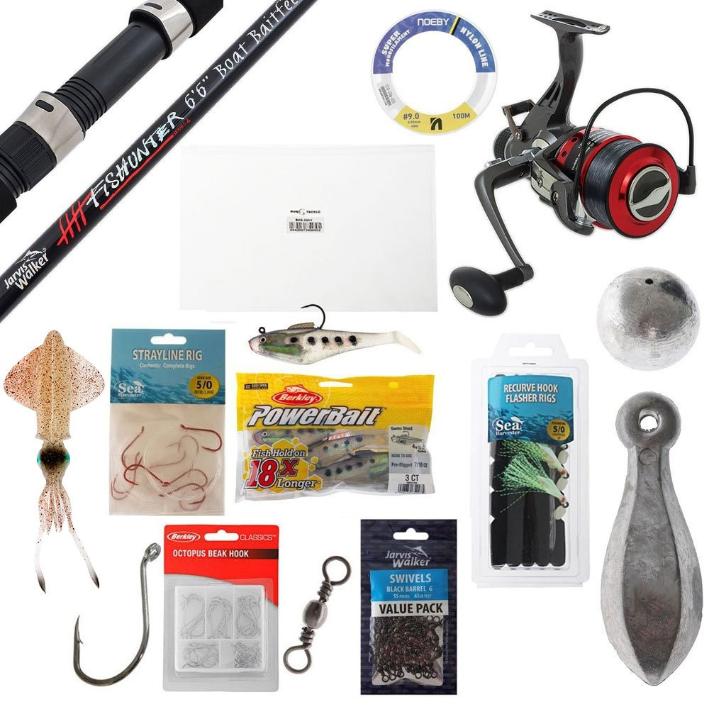 Jarvis Walker Fishunter 5000 Baitfeeder Fishing Package 6ft 6in 4-8kg 2pc - Fishing Value ...