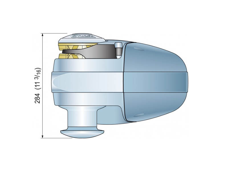 Buy Quick Hector Horizontal Windlass with Drum 1500W 12V online at ...