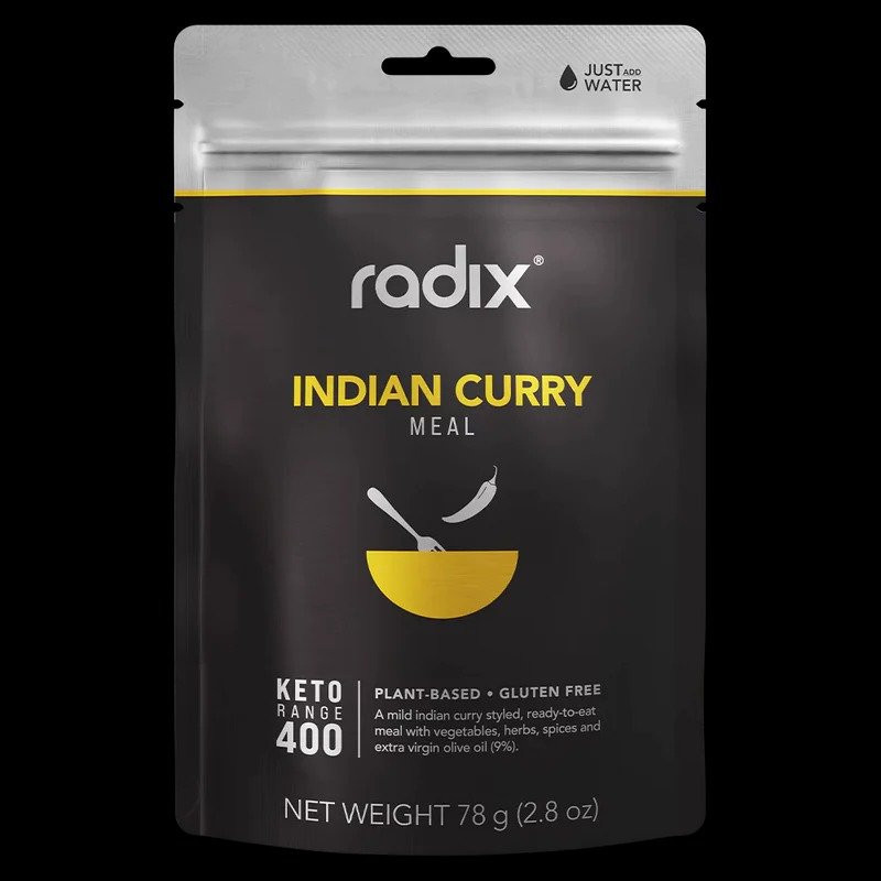 Buy Radix Keto Plant-Based Meal V9 Indian Curry 400kcal 78g online at ...