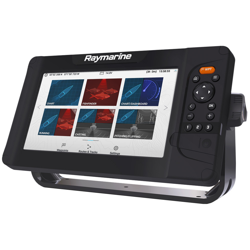 Buy Raymarine Element 9HV CHIRP GPS/Fishfinder with RS150 GPS Sensor ...