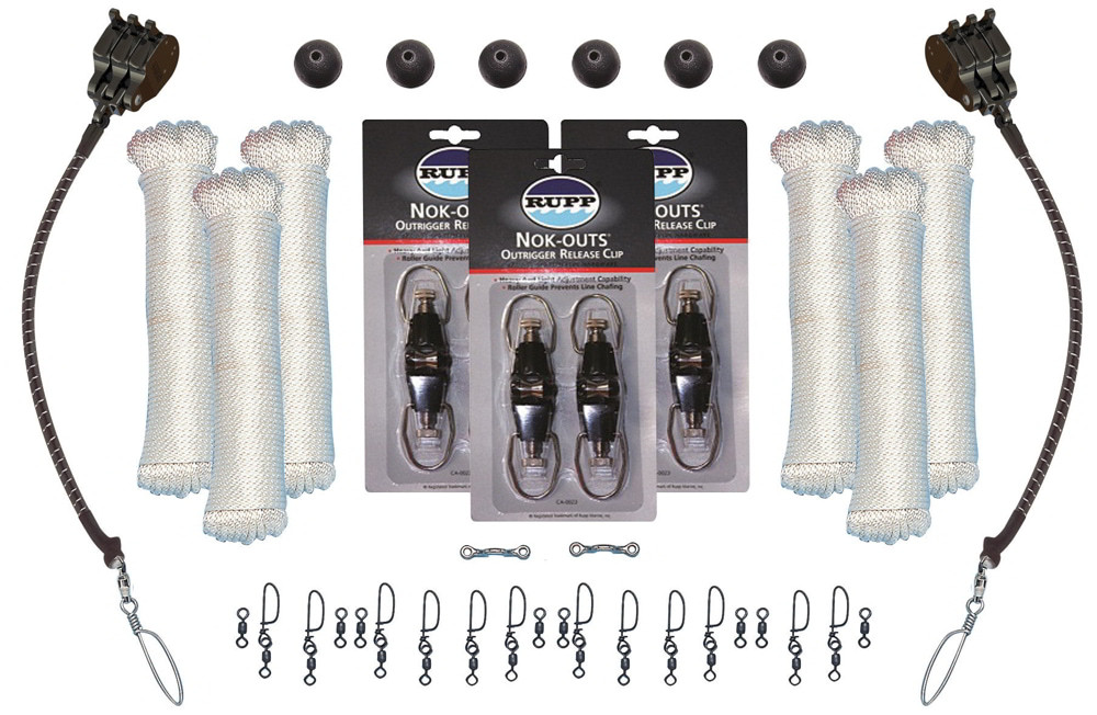 Buy Rupp Triple Rigging Kit with Nok-Outs and White Nylon Halyard Line ...