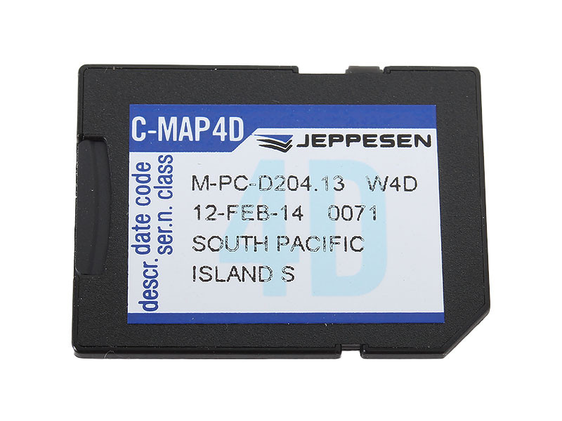 Buy C-MAP 4D MAX Plus Chart Card South Pacific SD/MSD online at Marine ...