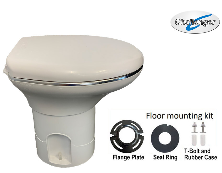 Buy Challenger Gravity Flush Toilet Stainless Steel online at Marine ...