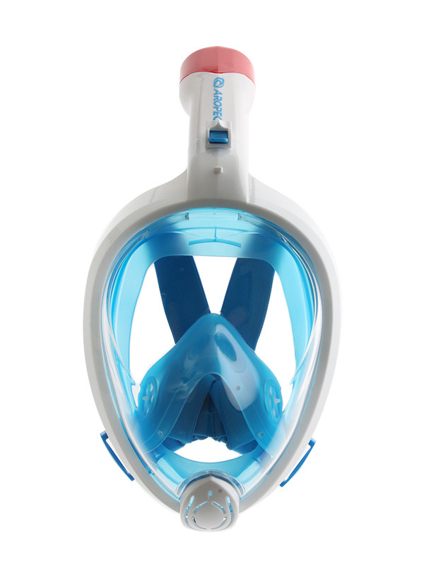 Buy Aropec Adult Full Face Dive Mask Blue Large online at Marine-Deals ...