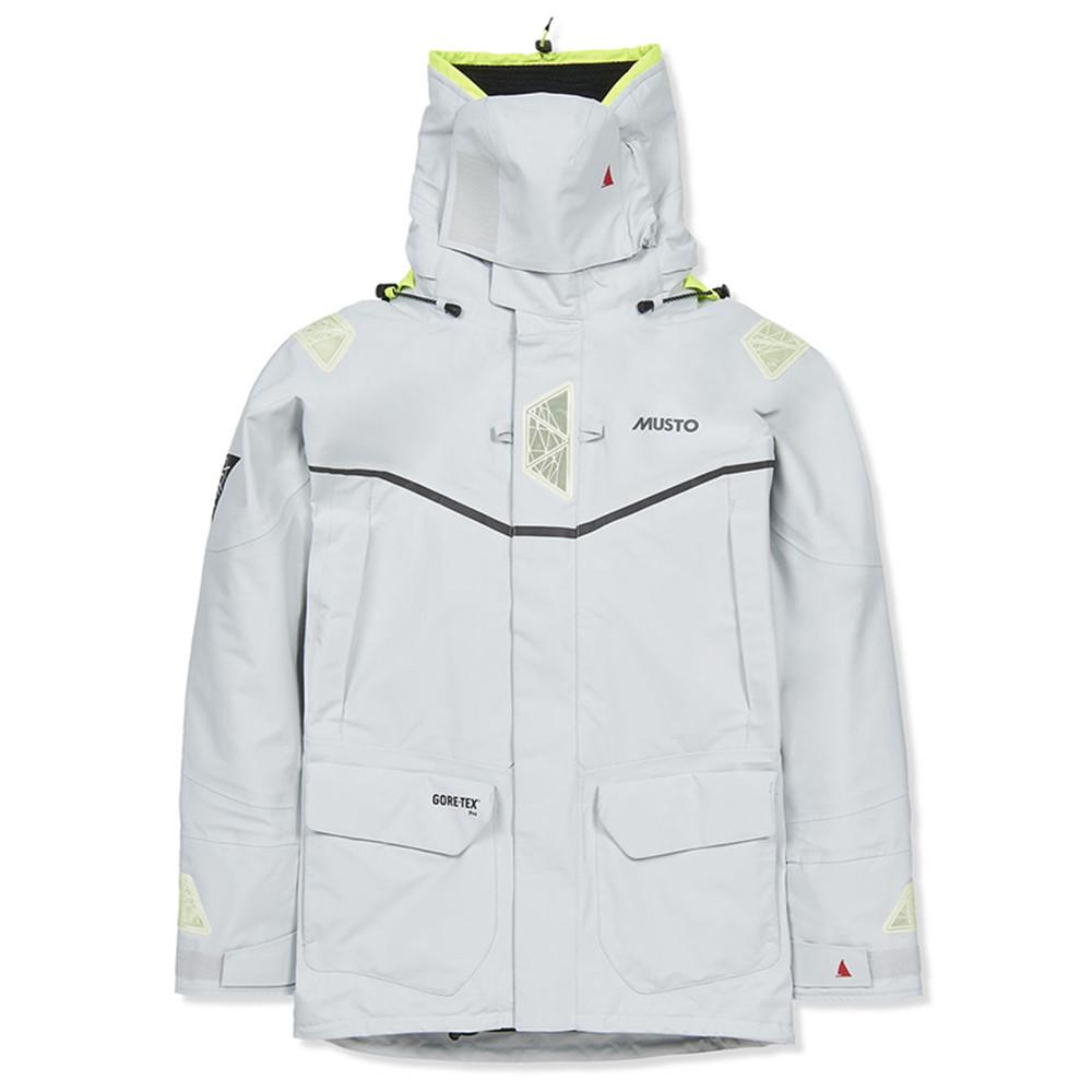 Buy Musto MPX Offshore Jacket Platinum/Dark Grey S online at Marine ...