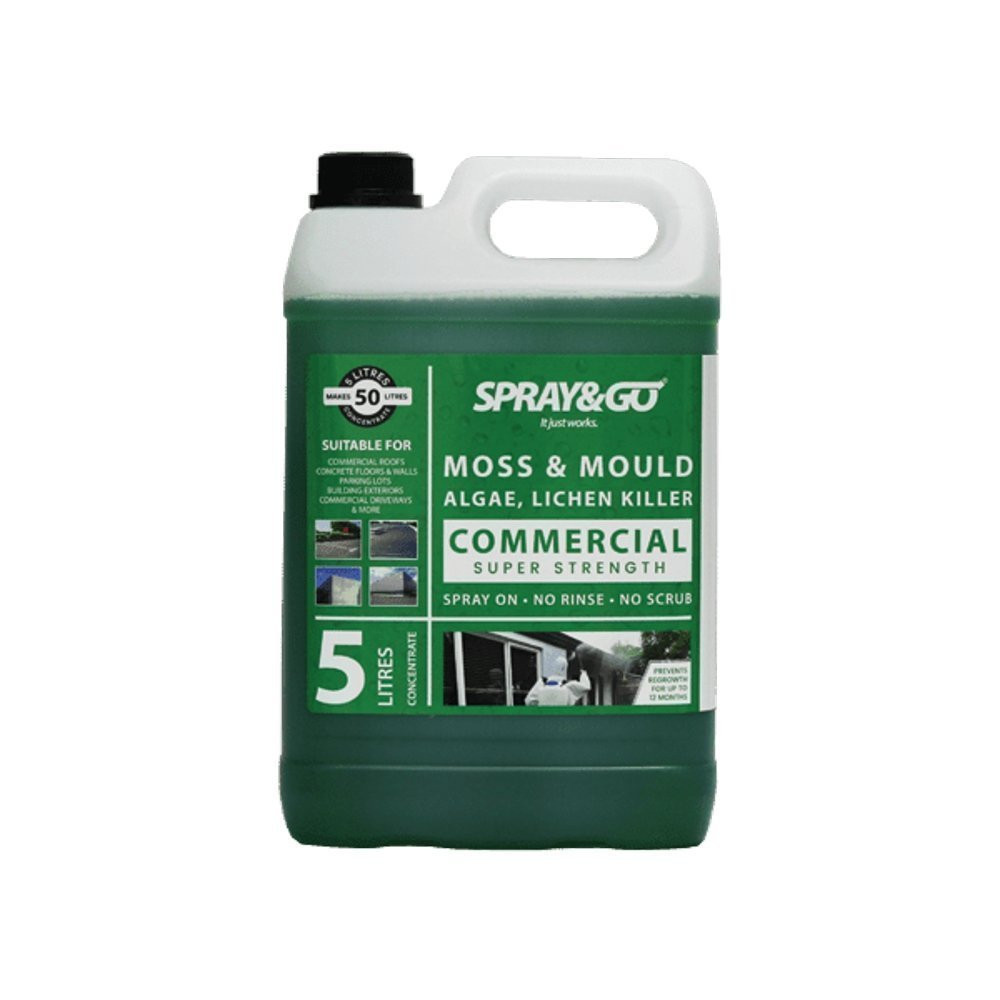 Buy Spray and Go Commercial-Grade Moss / Mould Killer Concentrate 5L ...
