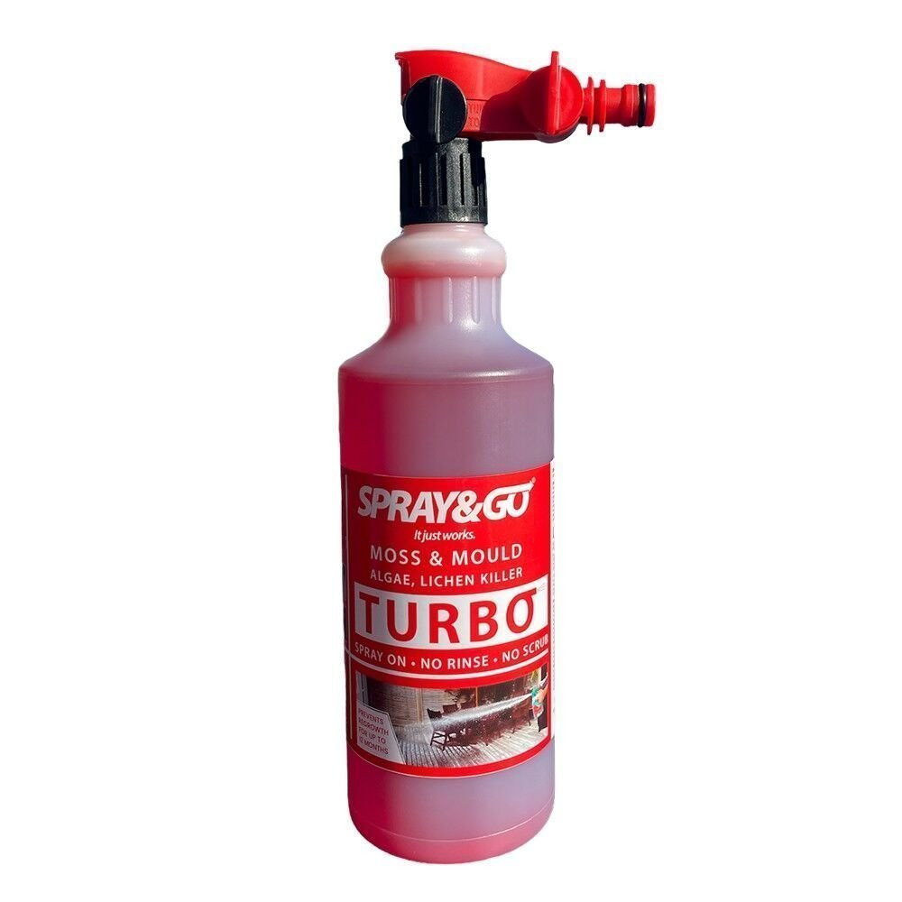 Buy Spray and Go TURBO Moss / Mould Killer Spray 1L online at Marine ...