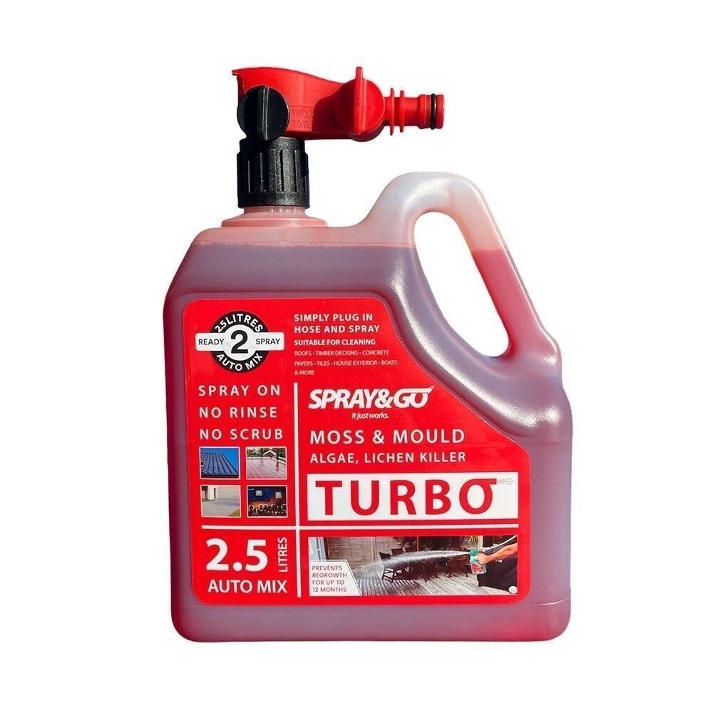 Buy Spray and Go TURBO Moss / Mould Killer Spray 2.5L online at Marine ...