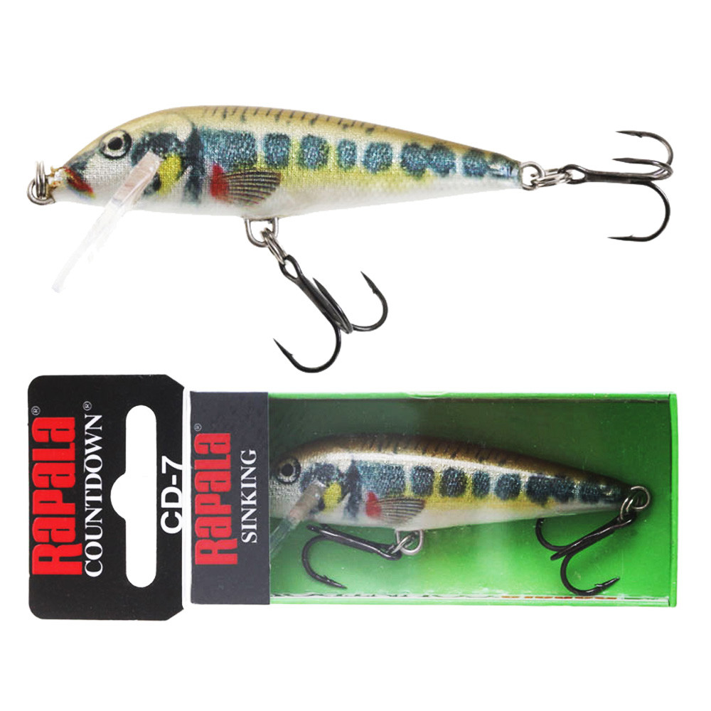 Buy Rapala Countdown Sinking Lure CD-7 Live 7cm online at Marine-Deals ...