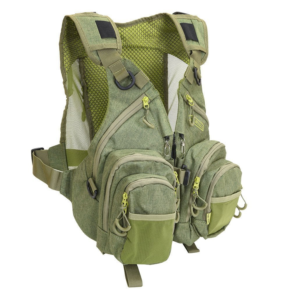 Vision Mega Bra Fly Fishing Chest Pack Vest Olive - Vests - Apparel