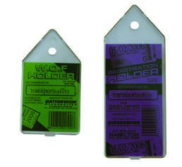 Buy Trojan Registration Label Holder online at Marine-Deals.co.nz