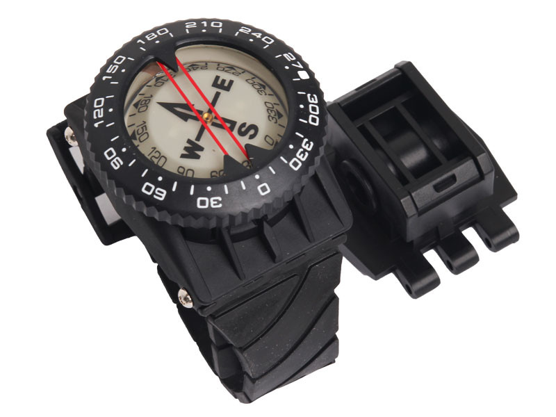 Buy Aropec Wrist Dive Compass with Hose Clamp online at Marine-Deals.co.nz