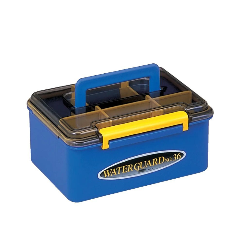 Meiho Waterguard 36 Waterproof Small Tackle Box - Lure Boxes & Bags ...
