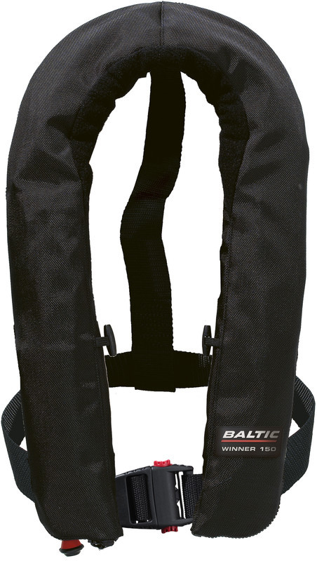 Buy Baltic Winner 150 Manual Life Jacket with Harness Black 40-150kg ...