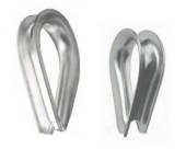 Cleveco 304 Stainless Steel Italian Style Anchor Rope Thimbles 32mm ...