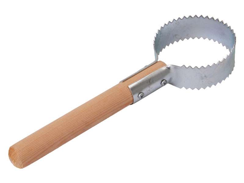 Buy Fish Scaler with Wooden Handle online at Marine-Deals.co.nz