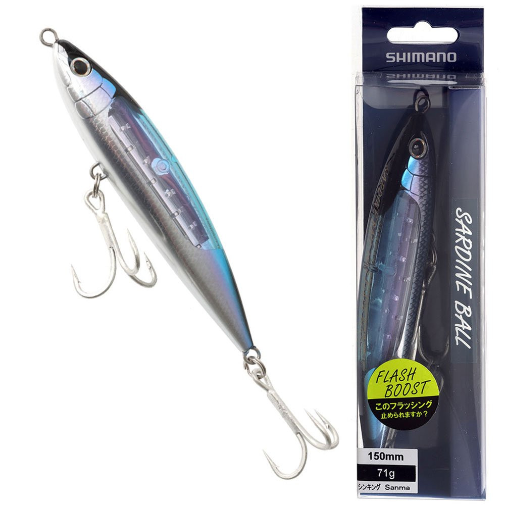 Shimano Ocea Sardine Ball Flash Boost Sinking Stickbait 150mm Sanma ...
