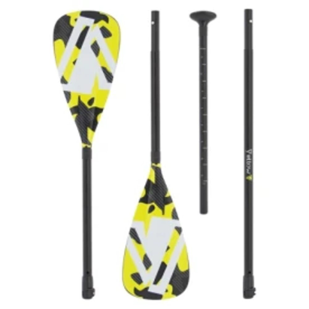 YellowV Double Action Aluminium SUP/Kayak Paddle 3pc - Stand Up Paddle ...