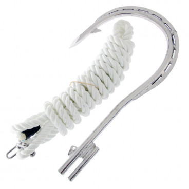 Buy Sea Harvester Flying Gaff Rope and Head 185mm Gape Large online at ...