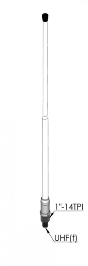 Buy AC Antennas CX4-3 Marine and Land Based VHF Antenna online at ...
