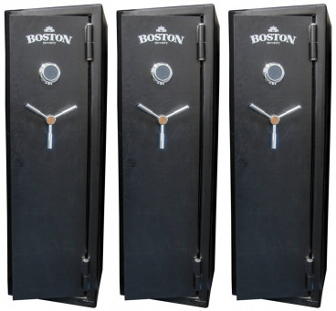 Buy Boston Security 10 Gun Safe E-Cat Safe 6mm X3 Police Endorsed ...