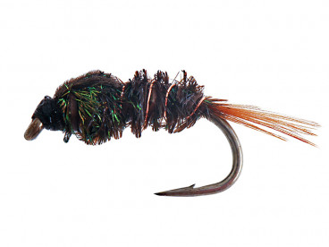 Buy Black Magic Halfback Nymph Trout Fly A14 Qty 1 online at Marine ...