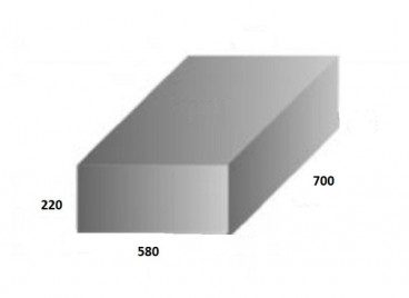 Buy Food Grade Polyethylene Water Tank 80L 700 x 580 x 220mm online at ...