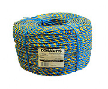 Buy Donaghys Certified Telstra Rope 6mm Blue/Yellow Per Metre online at ...