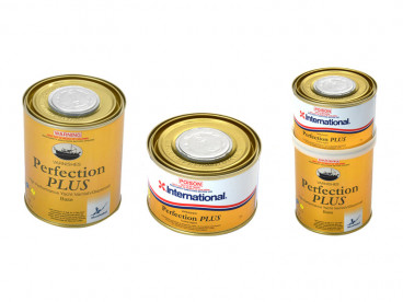 Buy International Perfection Plus Varnish 750mL Kit Clear online at Marine-Deals.co.nz