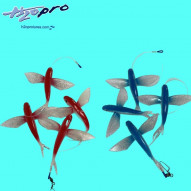 H2O Pro Flying Fish Daisy Chain Blue/White - Teasers & Dredges - Jigs ...