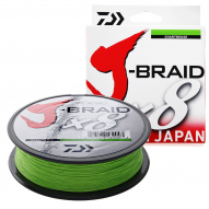 Buy Daiwa X8 J-Braid Chartreuse 150m online at Marine-Deals.co.nz