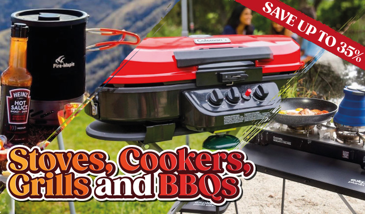 Stoves, Cookers, Grills and BBQs