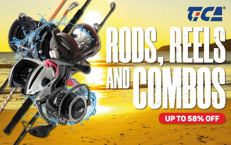 TiCa Rods, Reels and Combos
